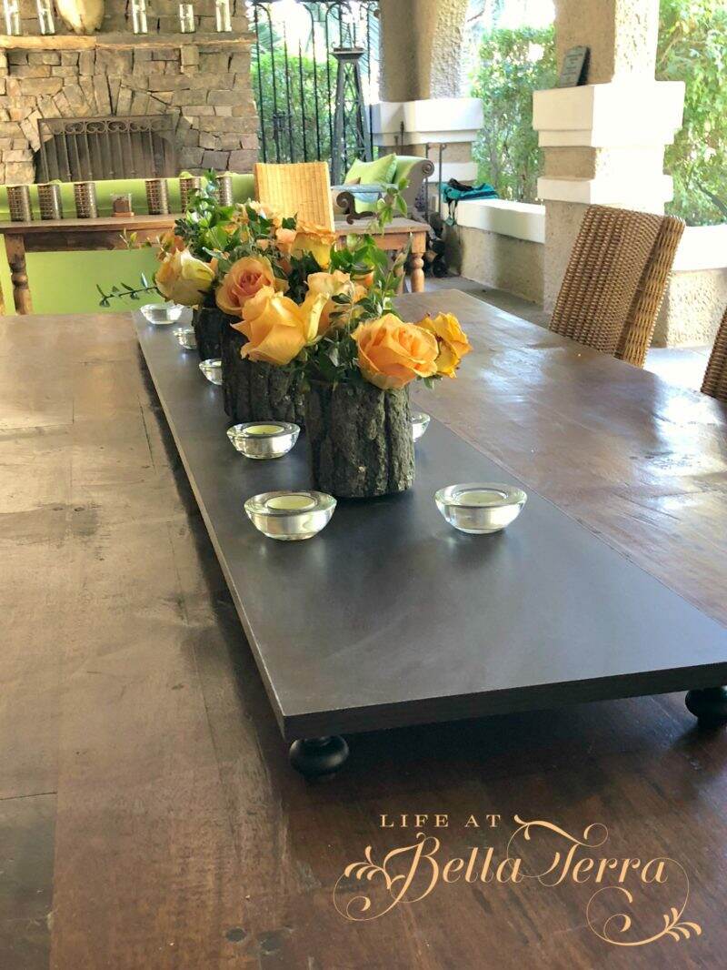 DIY Table Centerpiece Display | Life at Bella Terra
