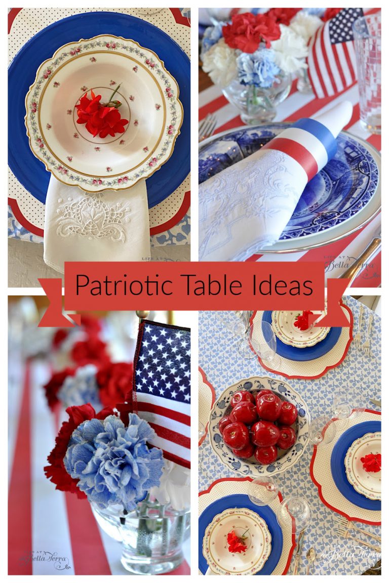 Patriotic Table Ideas | Life at Bella Terra