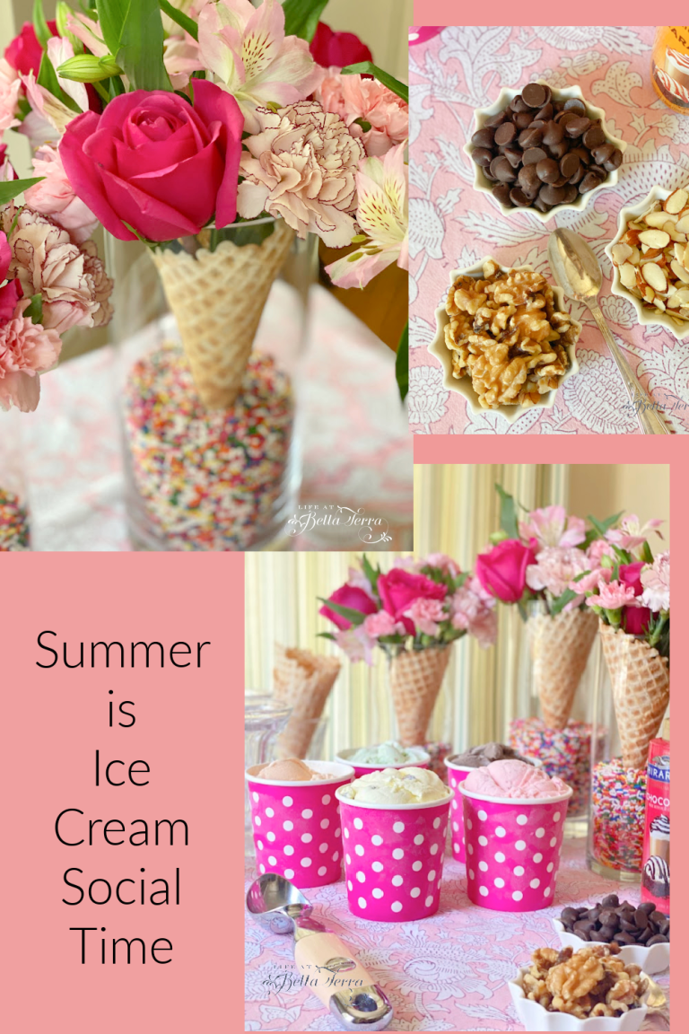 It's Summer and Cool Down with an Ice Cream Social! | Life at Bella Terra