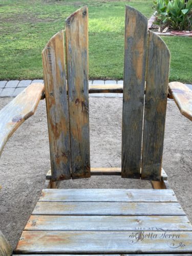 From Trash to Treasure: Rescuing Adirondack Chairs | Life at Bella Terra