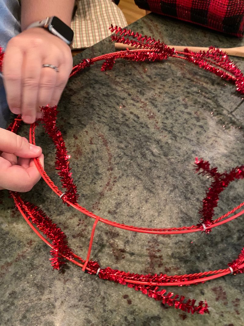 Learning How to Make One of these Fabulous Mesh and Ribbon Wreaths ...