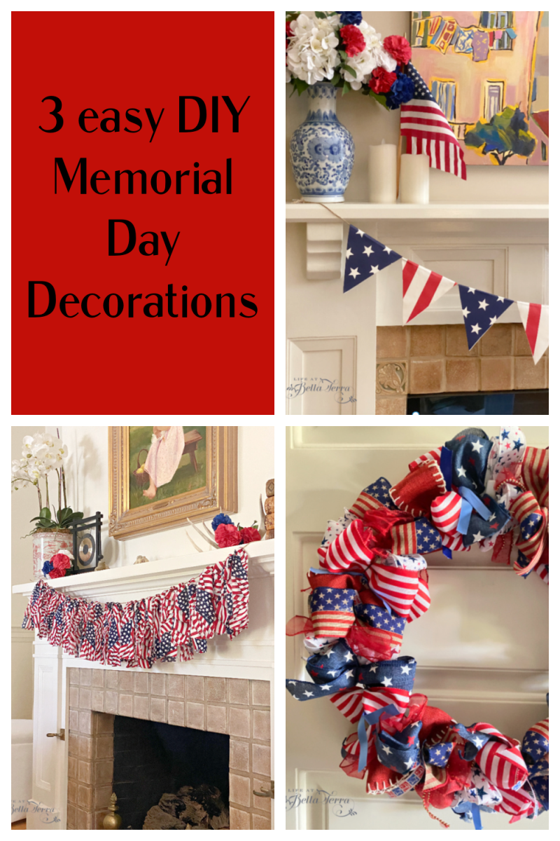 Three Easy Memorial Day DIY Decorations | Life at Bella Terra