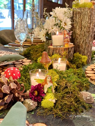 Enchanted Forest Dinner Tablescape | Life at Bella Terra